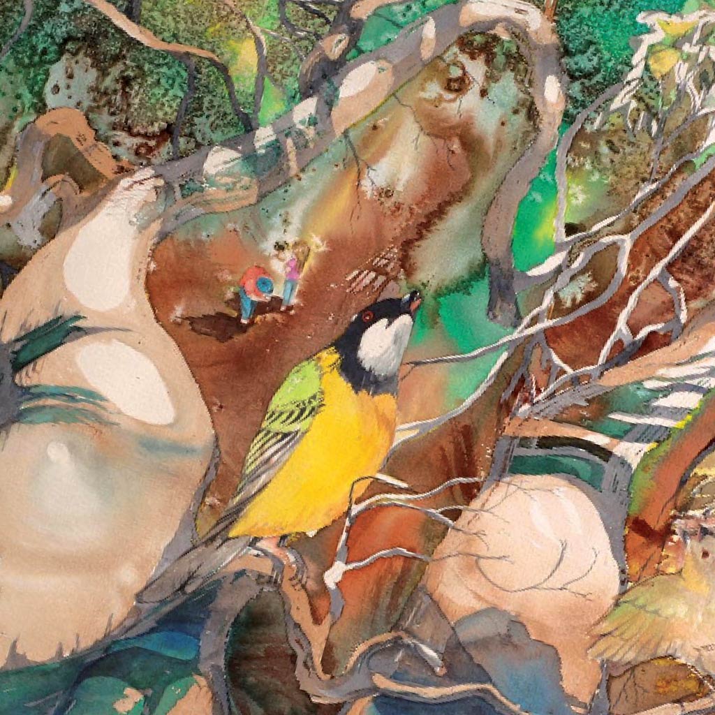 Greeting Card - A Whistler's Warning – Wild Eyed Press